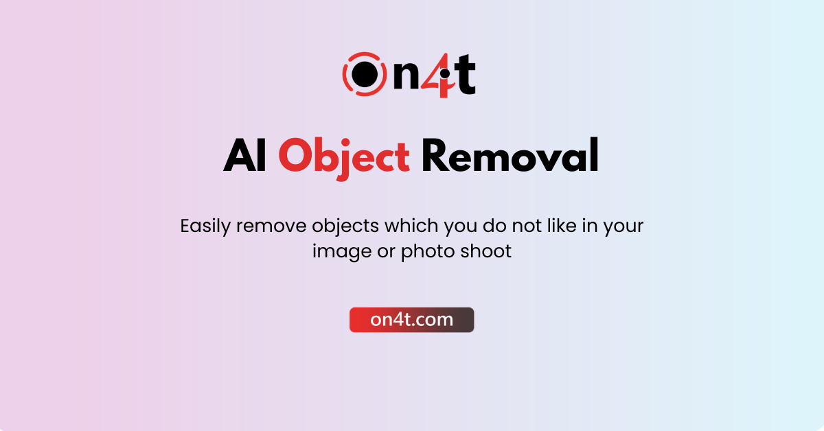 AI Object Removal - Remove Objects from Photos Online Free